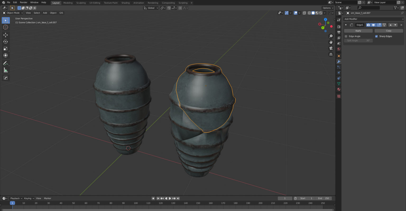 Creating a destructible object in Unreal Engine 4 & Blender – Kids With Sticks