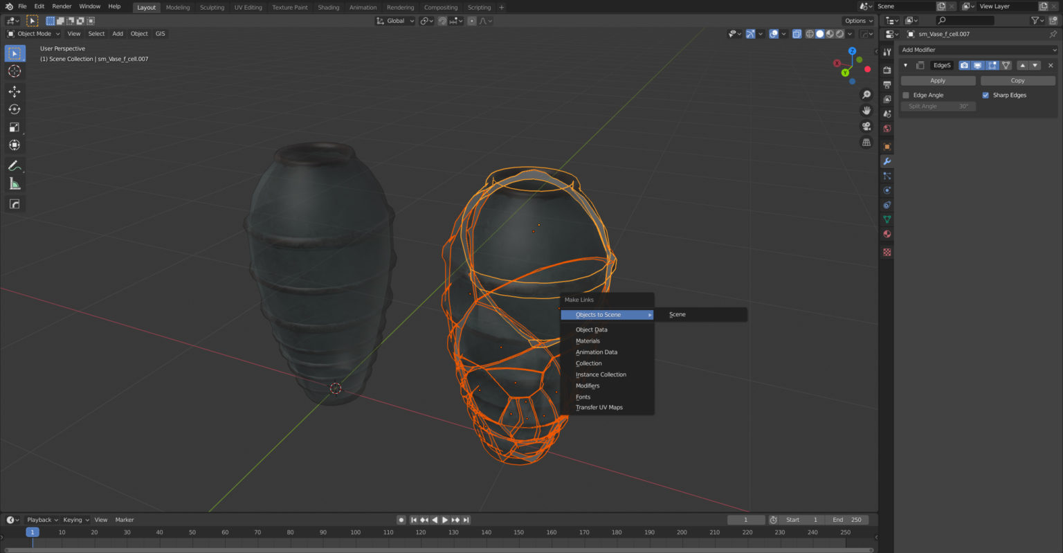 Creating a destructible object in Unreal Engine 4 & Blender – Kids With Sticks
