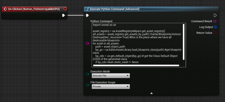 Creating a destructible object in Unreal Engine 4 & Blender – Kids With Sticks