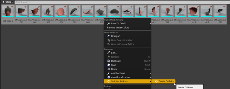 Creating a destructible object in Unreal Engine 4 & Blender – Kids With Sticks