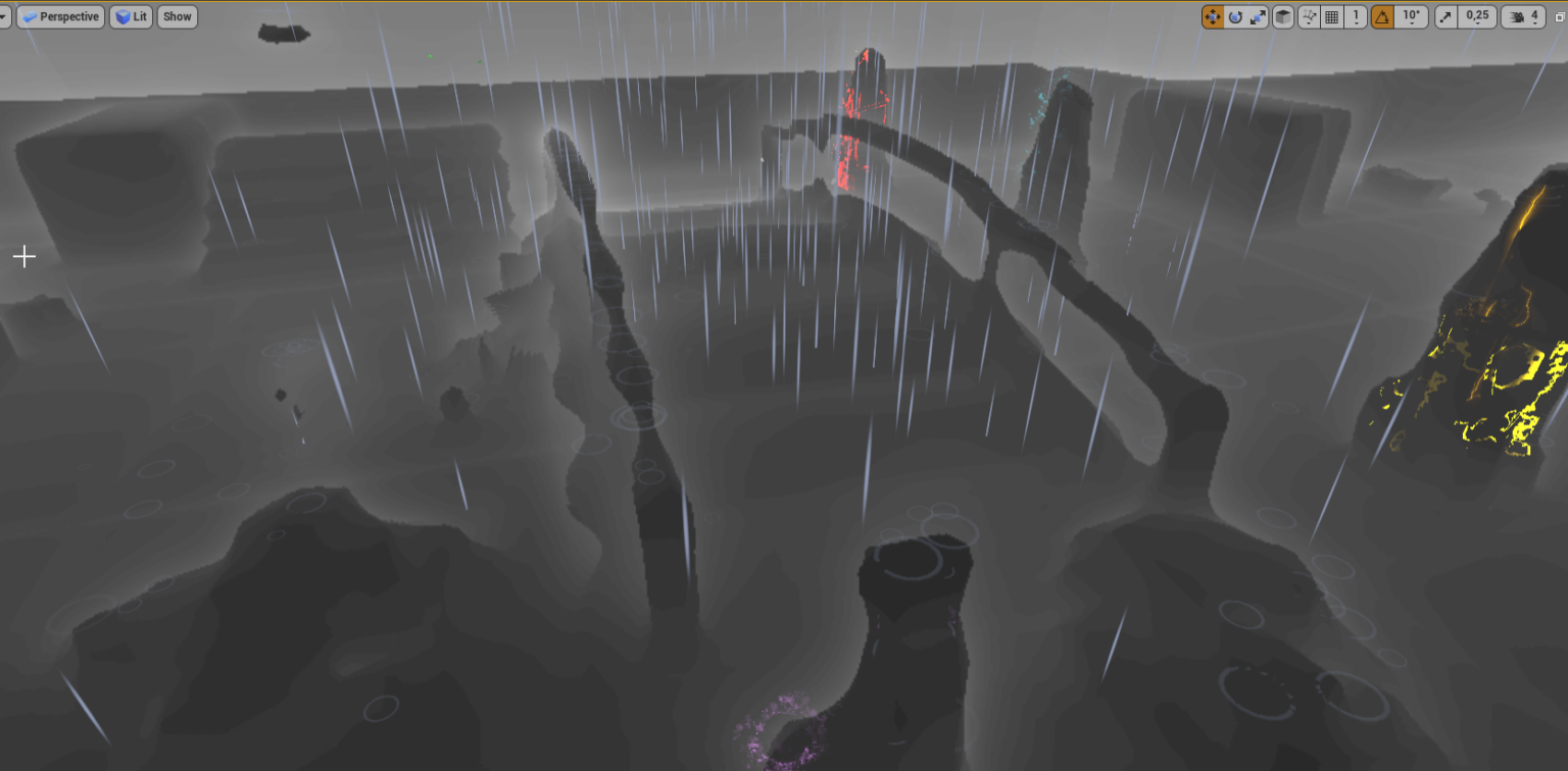 How to create Rain in Unreal Engine 4 Niagara – Kids With Sticks